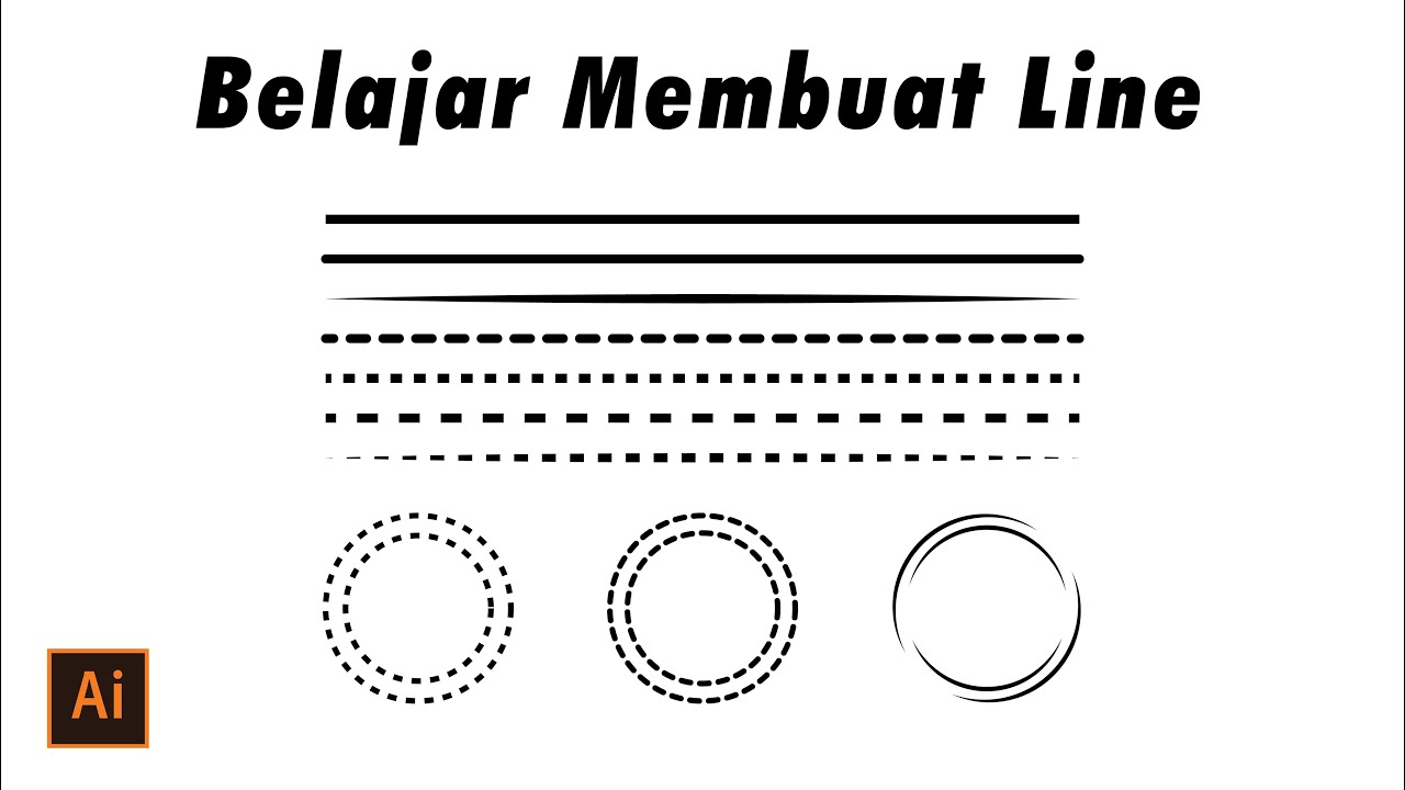 Inilah Membuat Garis Di Adobe Illustrator Wajib Kamu Ketahui